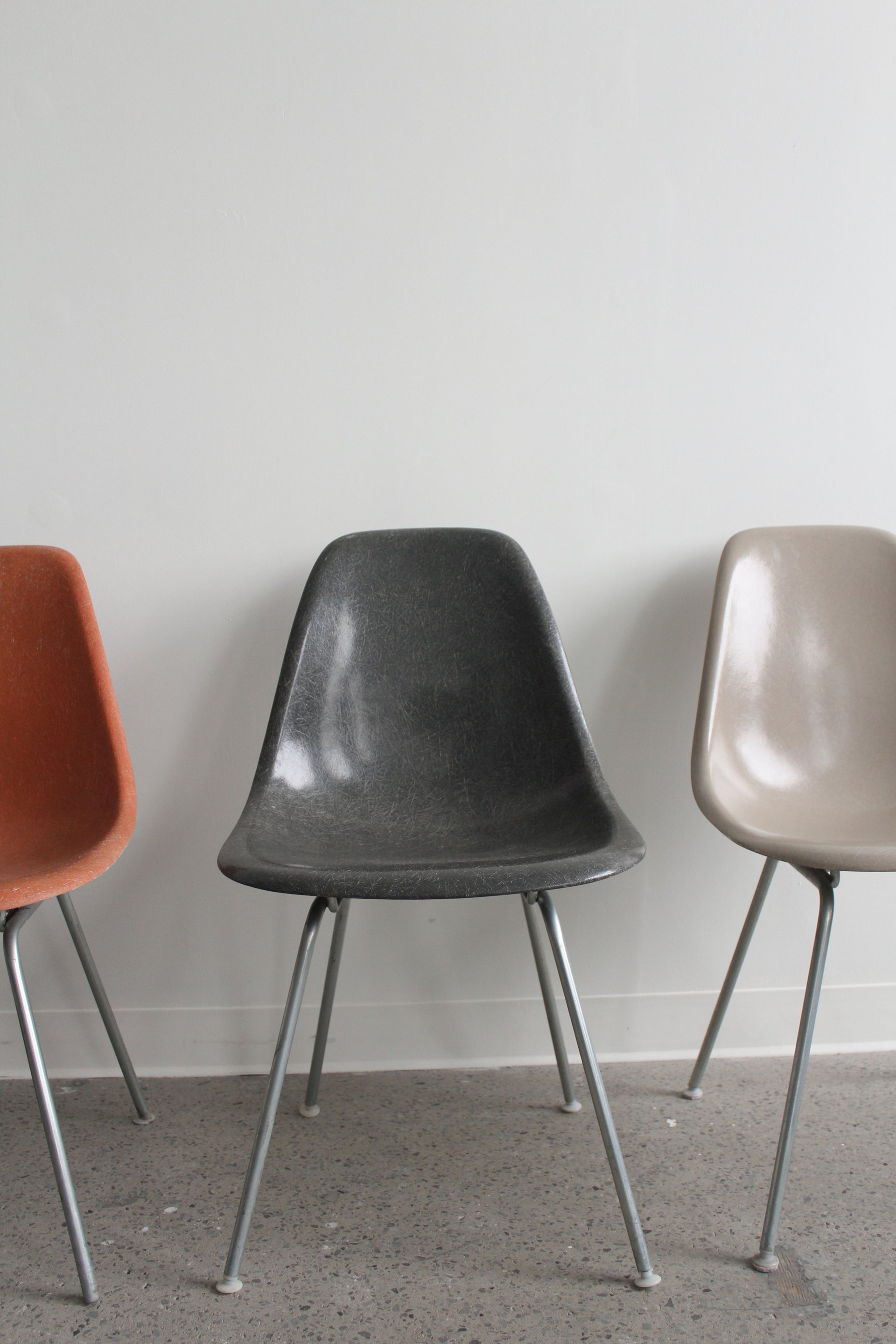 Eames Fibreglass DSX Chairs